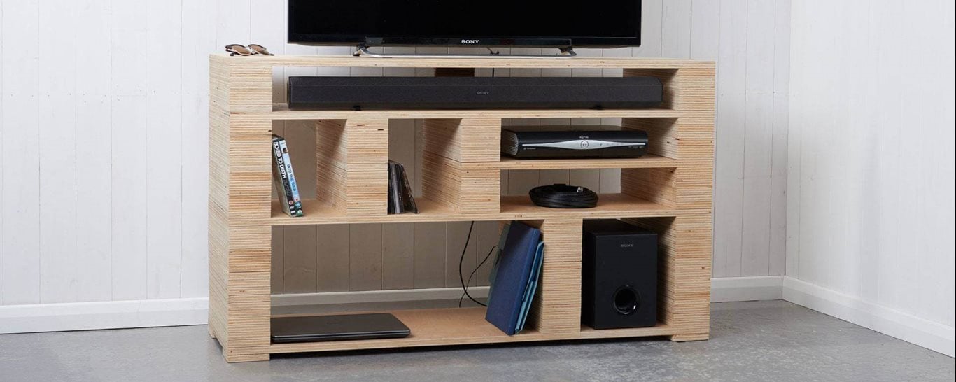 How to make a custom TV stand
