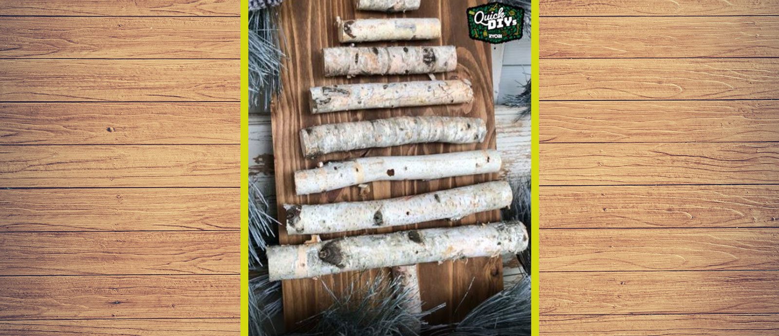HOW TO BUILD A DIY BIRCH CHRISTMAS TREE | Ryobi